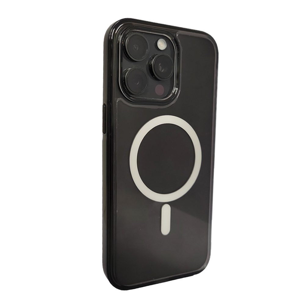 Smoke Pink Case For iPhone 15 Pro Max - MK Mobile