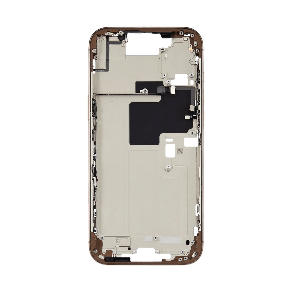 iPhone 16 Pro Max Mid-Frame Housing + Original Small Parts - Desert ...